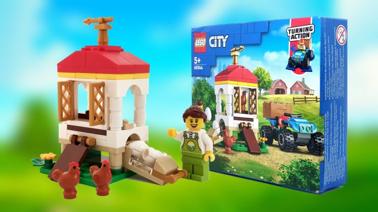 [Đánh giá] LEGO 60344 City Chicken Henhouse - Người chơi lego