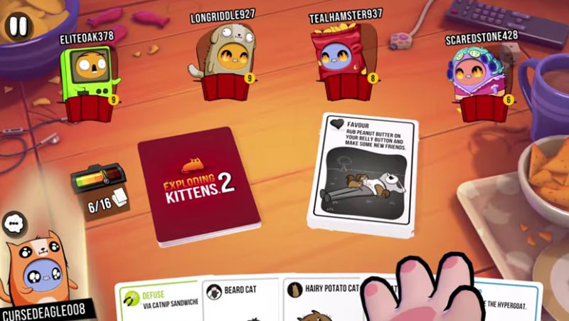 Exploding Kittens 2 Codes (New Update)
